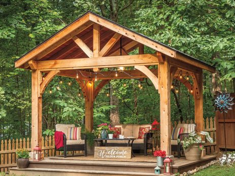 12x14 Cedar Alpine Pavilion | Premium Amish-Built Outdoor Pavilions ...